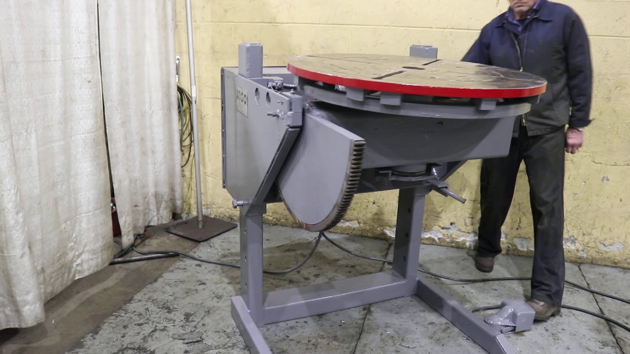 2500 LB IRCO MODEL #2.5K 6 X 6 WELDING POSITIONER: STOCK # 72814 - YouTube