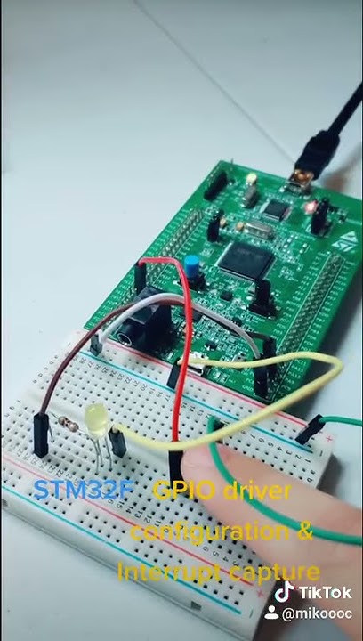Exercise 2 Stm32f Gpio Driver Configuration And Interrupt Capture Youtube
