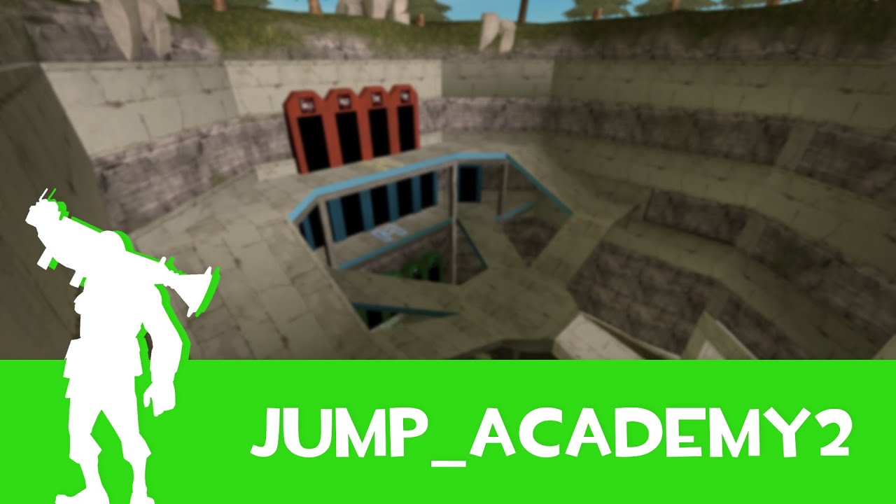 TF2 Jump_academy2 all courses Playthrough - YouTube