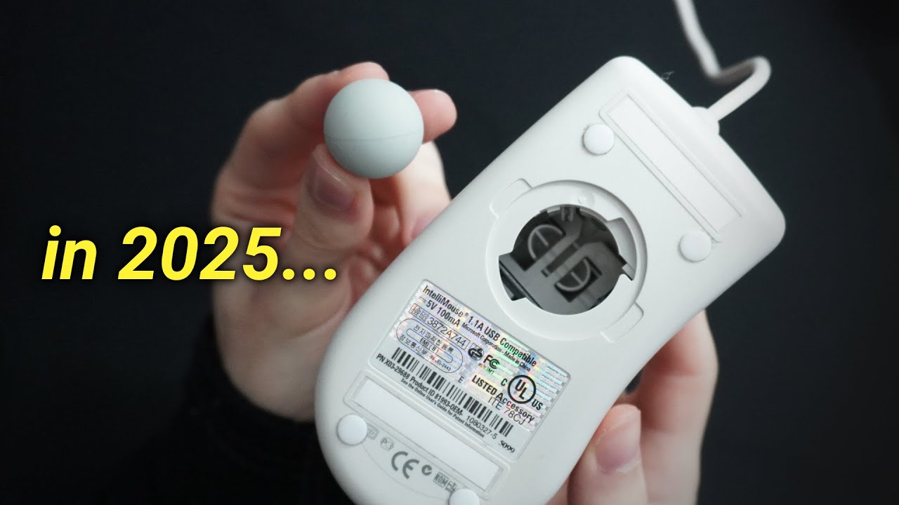 I used a 1980s ball mouse in competitive shooters. - YouTube
