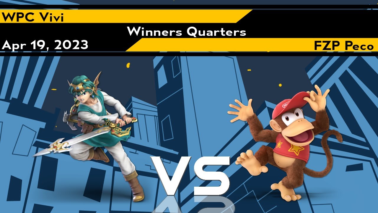 Xeno289 Winners Quarters - Vivi (Hero) vs Peco (Diddy) - SSBU Ultimate ...