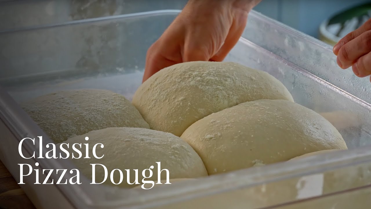 How to make Pizza Dough Recipe by Ciao Bella - YouTube