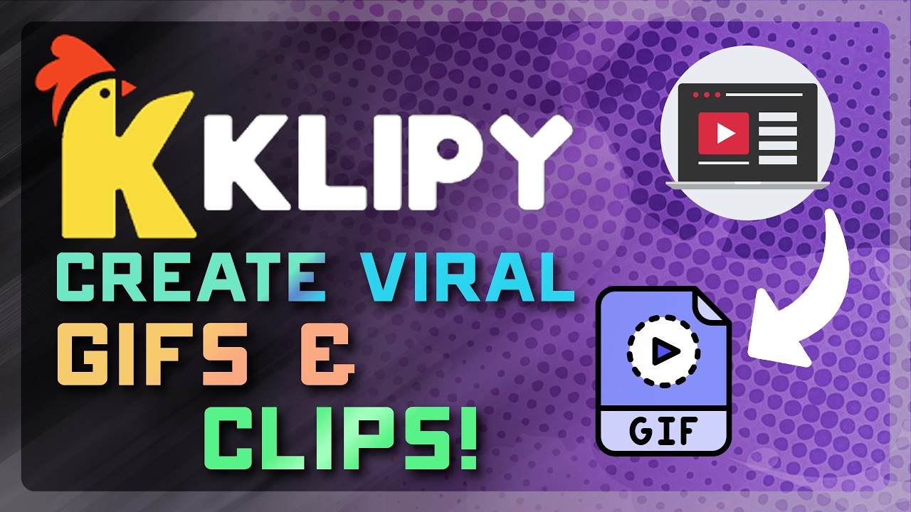 Create GIFS on KLIPY! - Editing Viral Clips Tutorial - YouTube