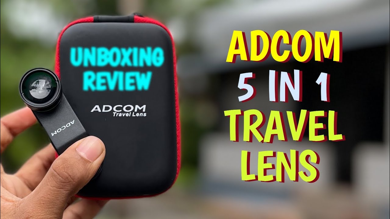 ADCOM 5 in 1 Travel lens | ഇത് അടിപൊളി ആണ് 🤩🔥 | unboxing review - YouTube