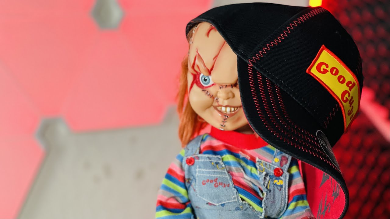 Chucky Good Guys Stitch Snapback Hat - YouTube