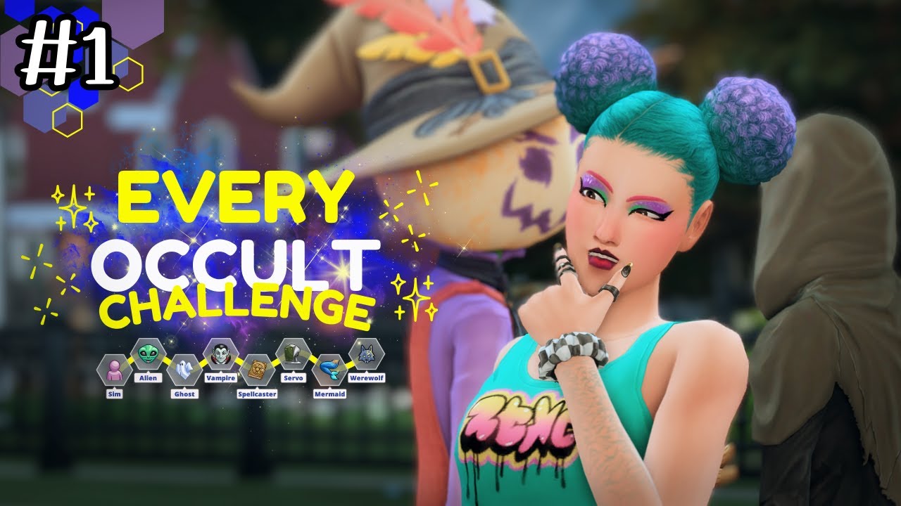 Ep.1 เริ่มจาก 0$ 🧙🏼‍♀️ | The Sims 4 | Every Occult Challenge - YouTube