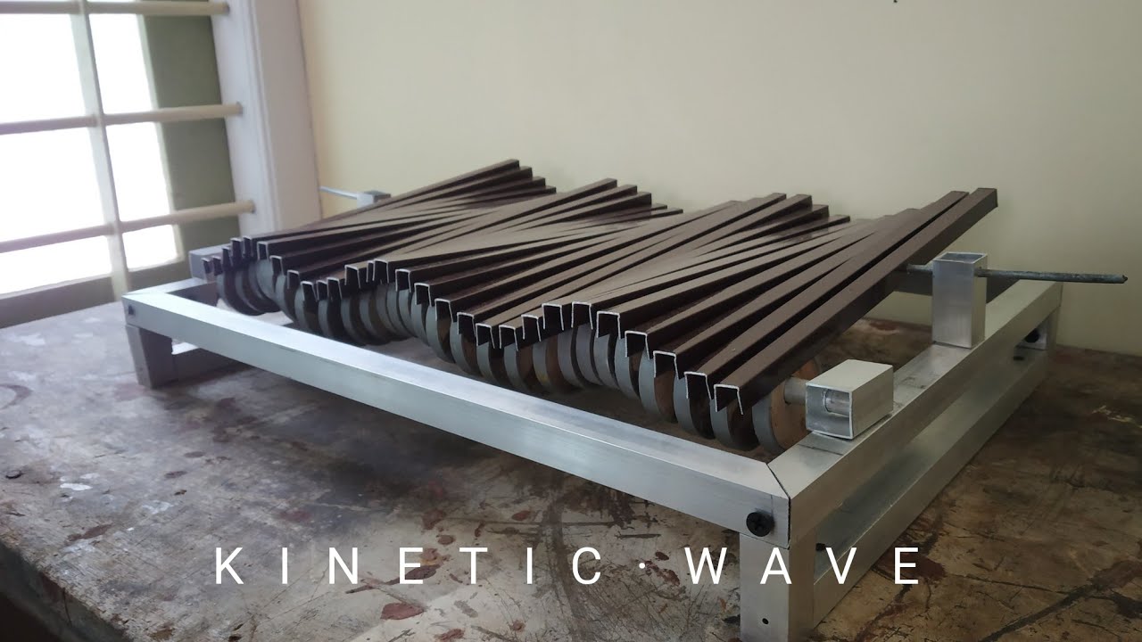 kinetic wave DIY - YouTube