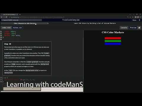 Learn CSS Colors by Building a Set of Colored Markers - Step 49 - YouTube