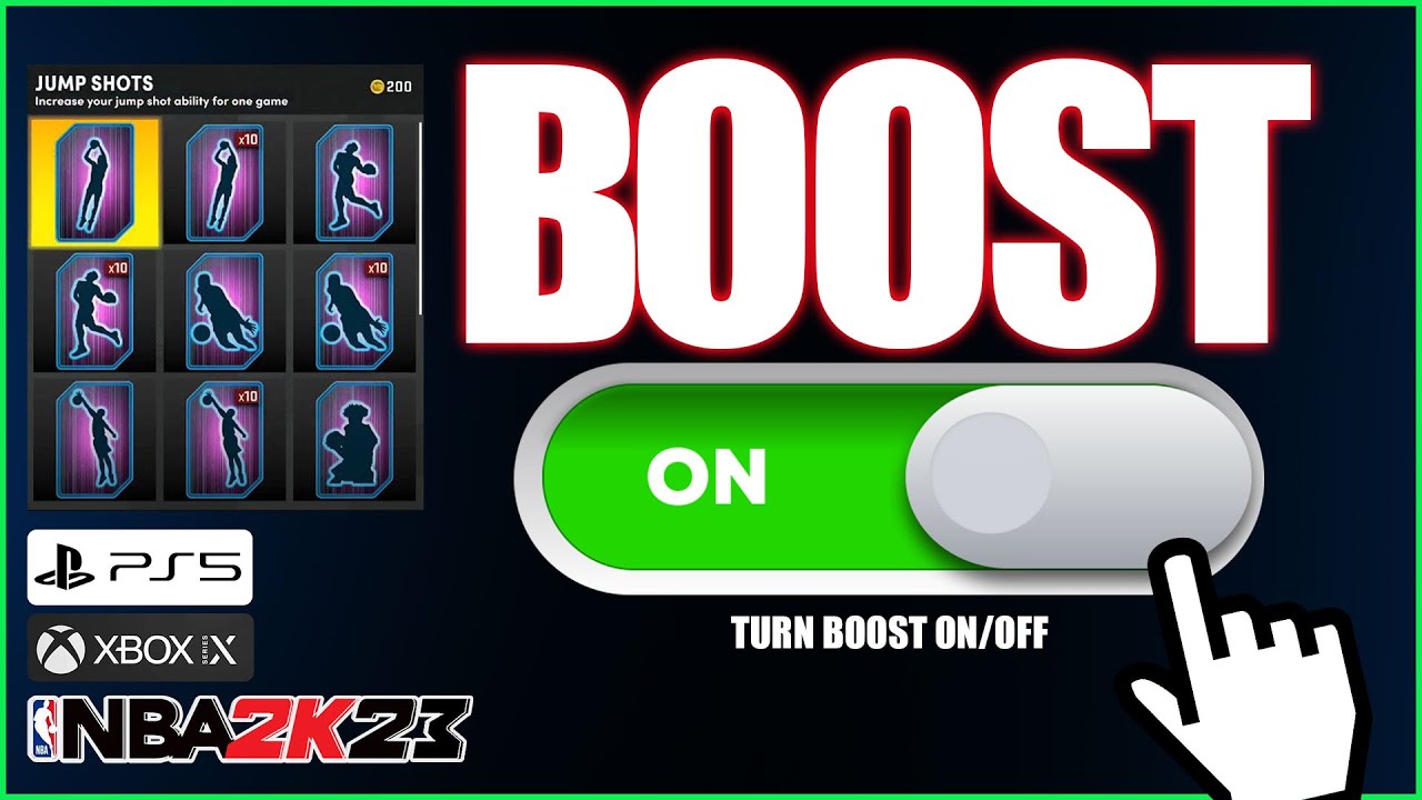 BOOST 2K22 | TURN BOOST ON & TURN BOOST OFF | NBA 2K23 - YouTube