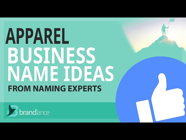 Apparel Business Names