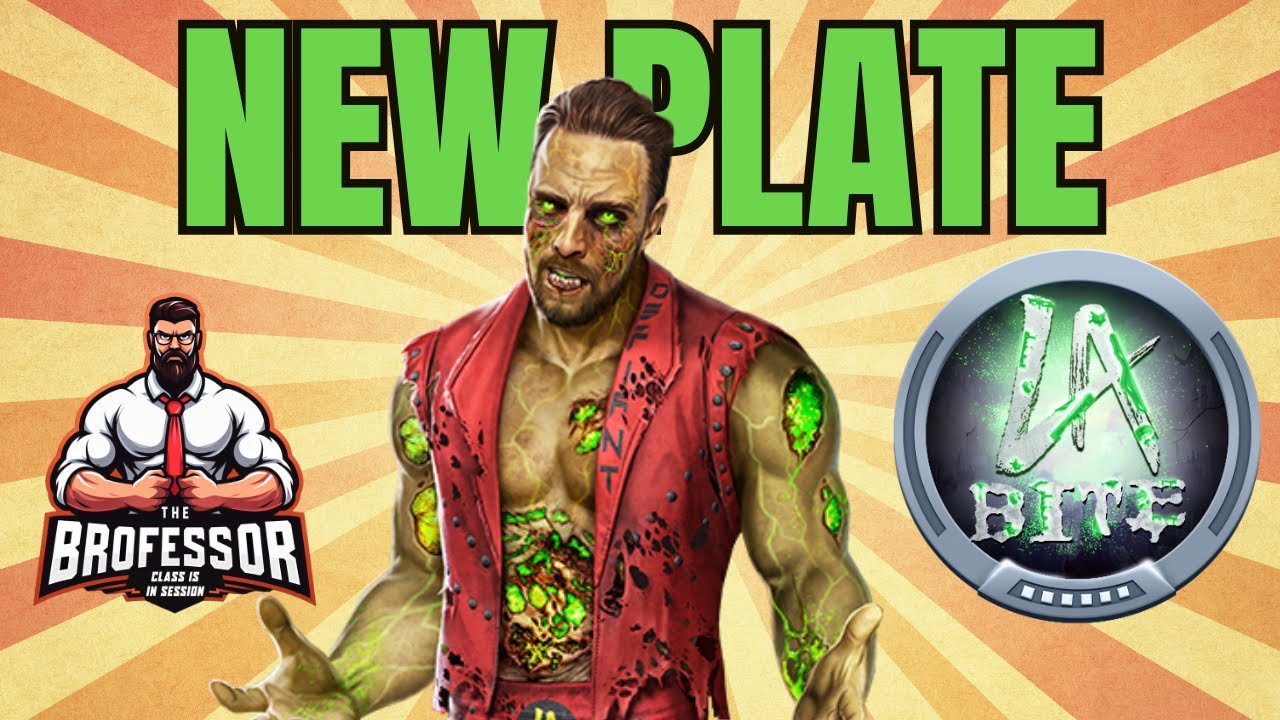 NEW PLATE Zombie LA Knight with New Plate Actually GOOD! - YouTube