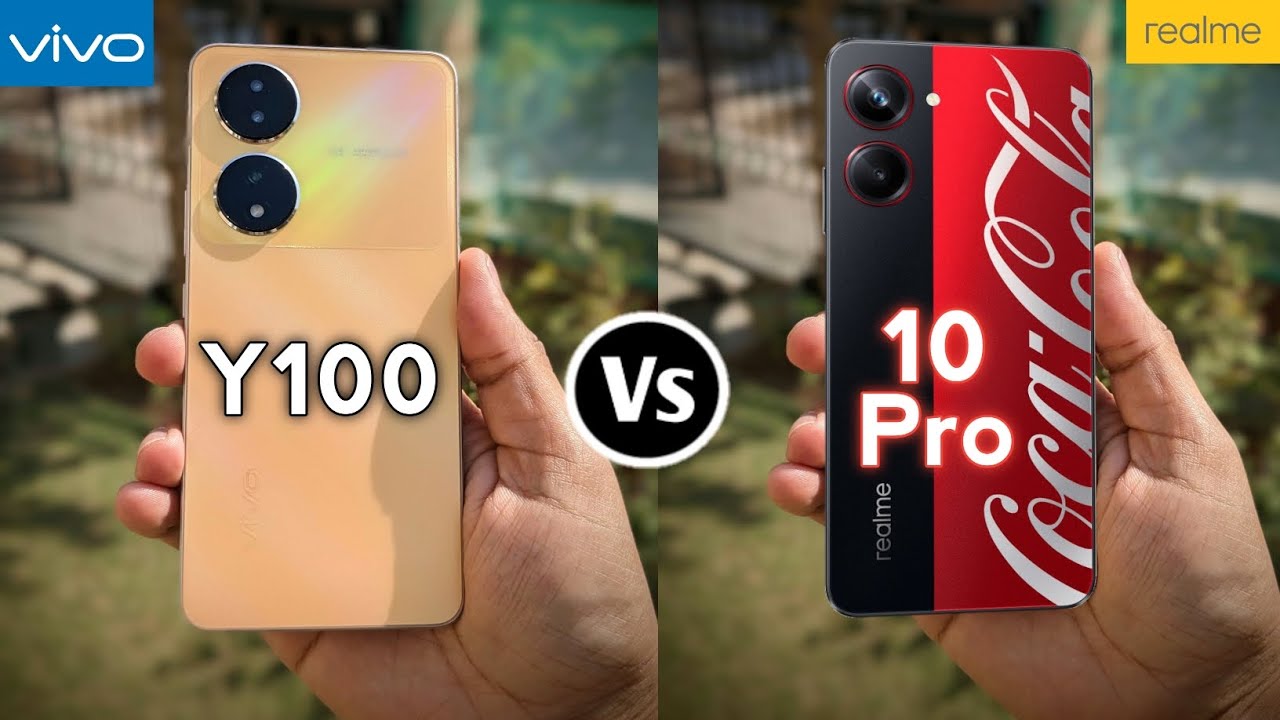 vivo Y100 vs Realme 10 Pro Coco Cola || Realme 10 Pro Coco Cola vs vivo ...