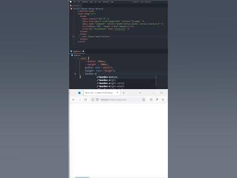 Basic CSS - Create a Oval Shape #shorts #css #css3 #html #html5 #webdesign - YouTube