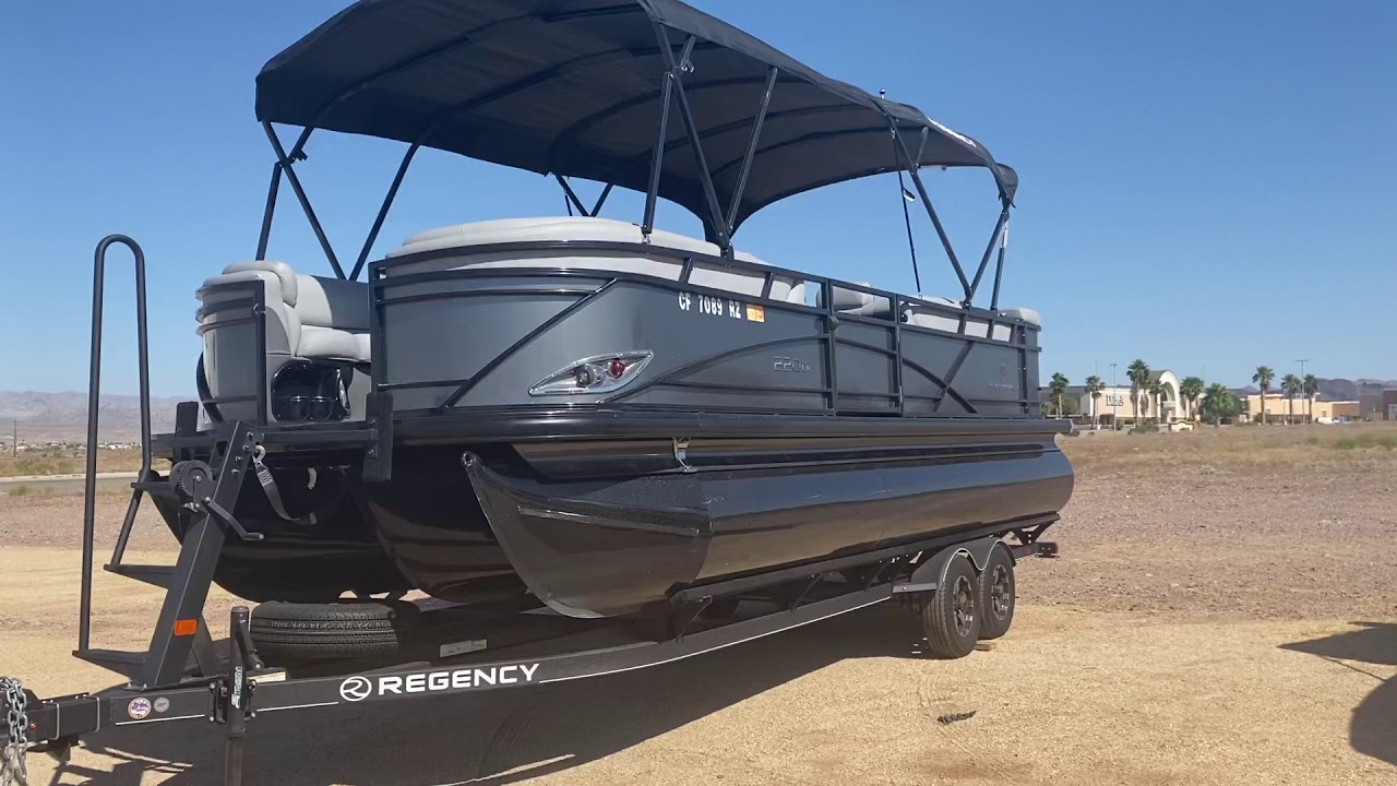 2018 Regency Tritoon - YouTube