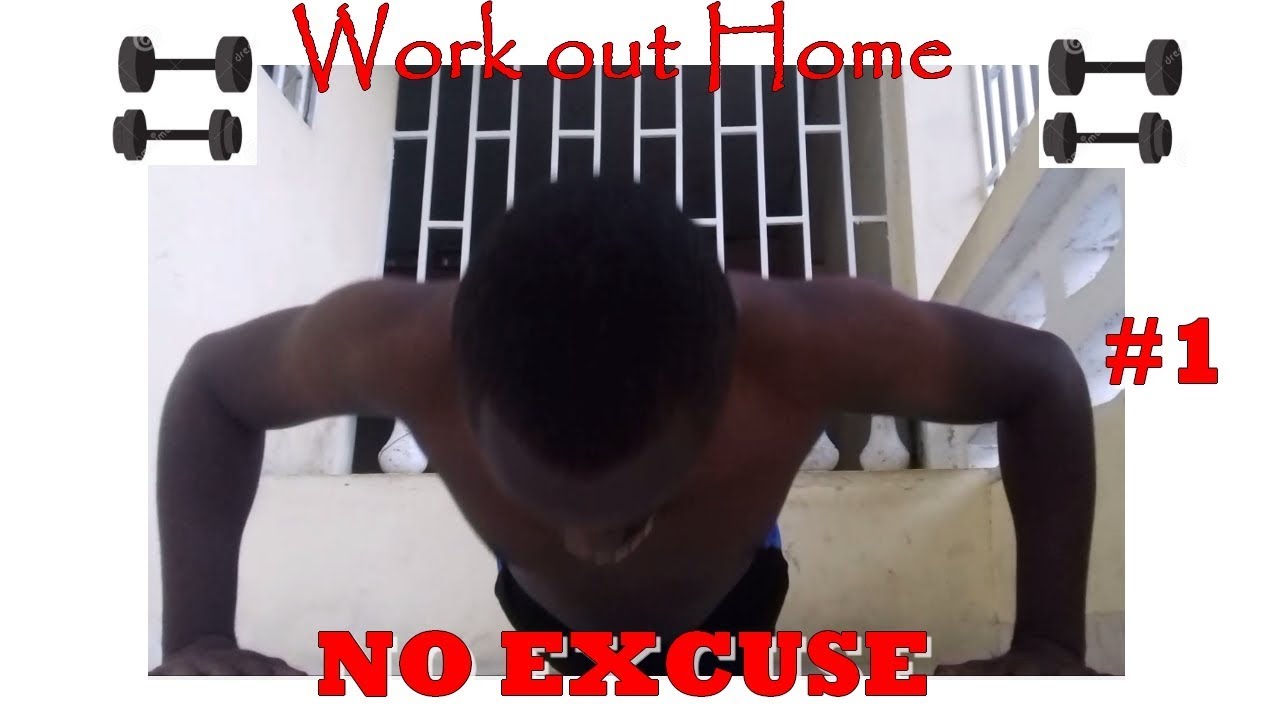 Haitian BodyBuilder Workout Home, Je fais du sport a la maison, Episode ...