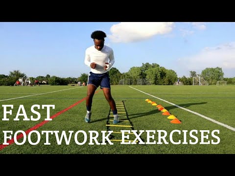 FAST FOOTWORK EXERCISES/ for beginners - YouTube