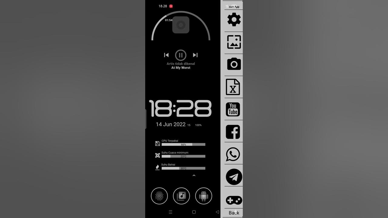 create a simple KLWP theme. comments for tutorials - YouTube