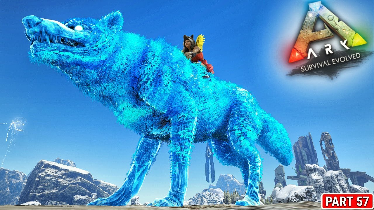 OMG Finally I Tame Frost Fenrir Wolf 🔥🔥🔥 : ARK Ice Age : ARK Survival ...