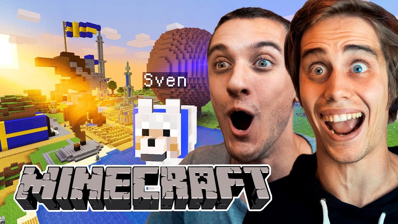 Jag & Victor Beer Besöker Pewdiepies Värld!! **MINECRAFT AVSNITT 012 ...