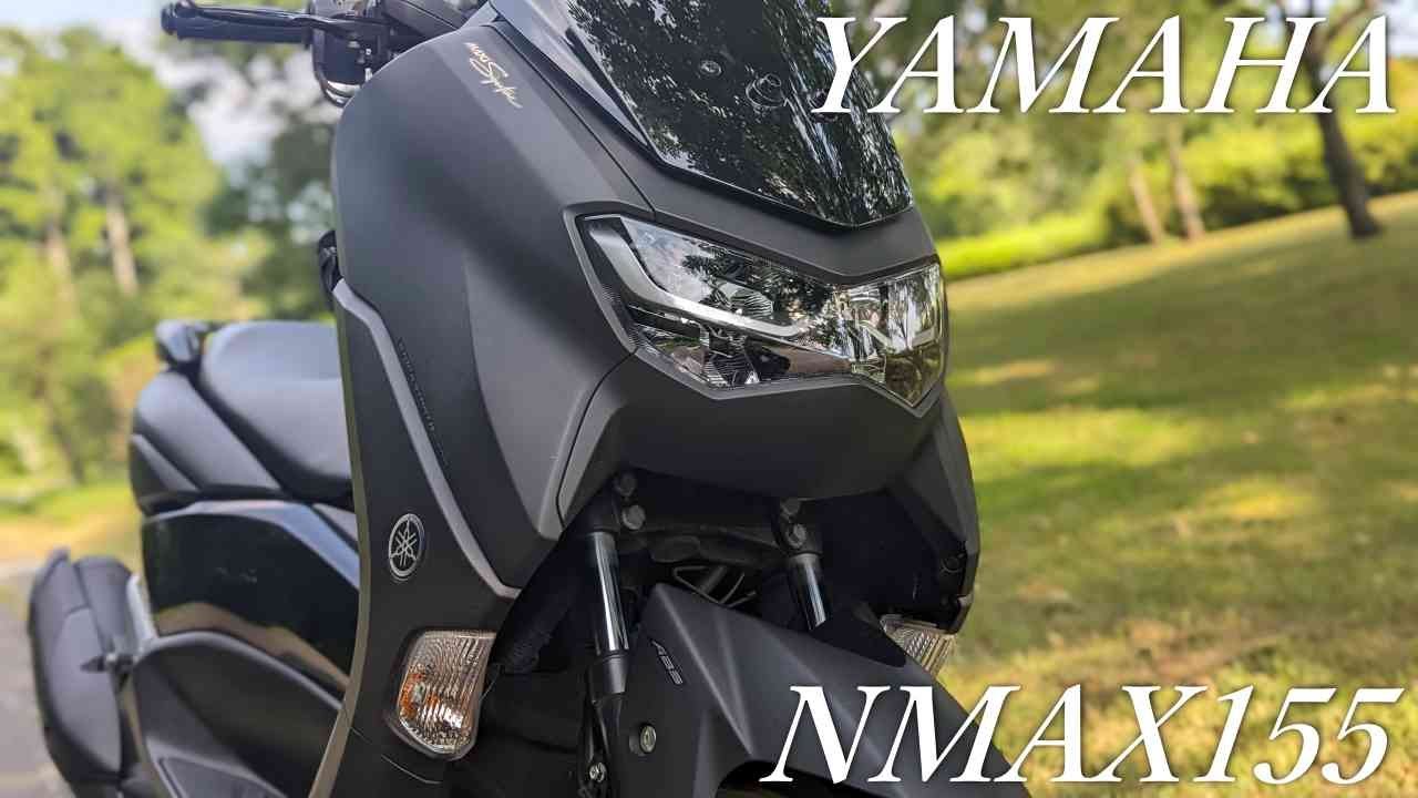 YAMAHA NMAX 155 Ride, Review, Highway, Max speed [English] - YouTube