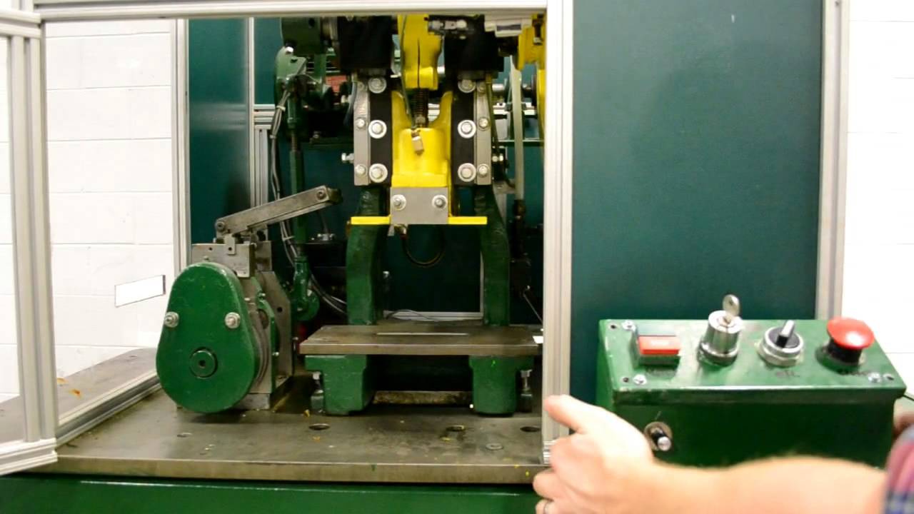 Benchmaster 72R 5 Ton Punch Press - YouTube