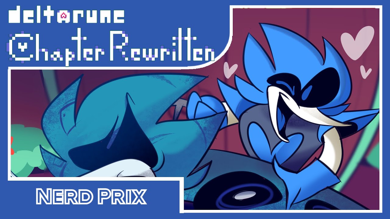 Deltarune - Chapter Rewritten: Nerd Prix (Unused) - YouTube
