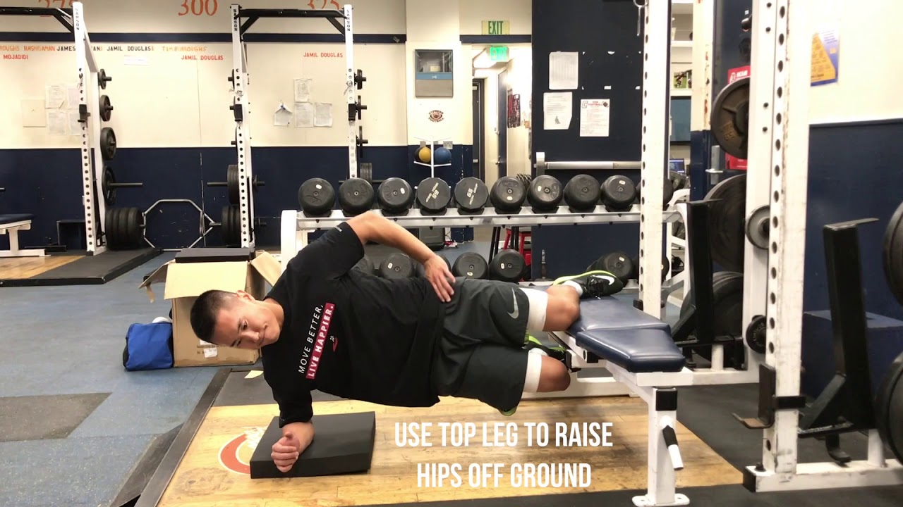 Short Lever Adductor Bridge - YouTube