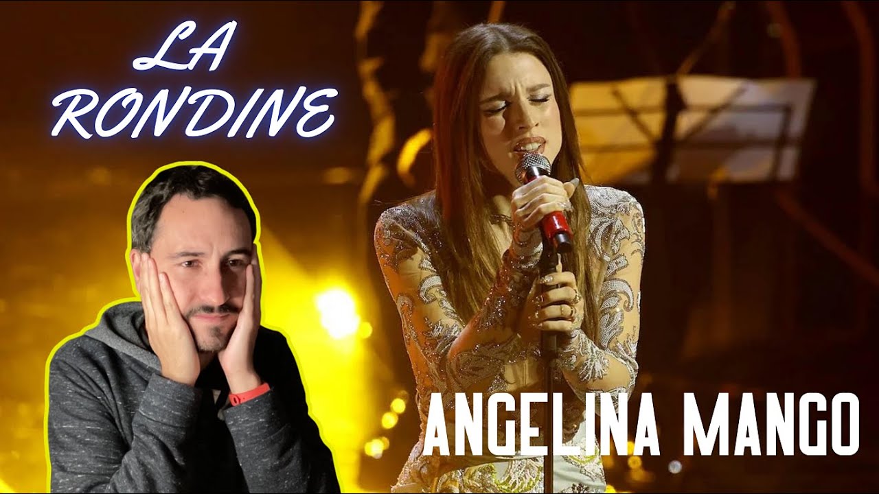 Reacción y análisis de LA RONDINE, de Angelina Mango - YouTube