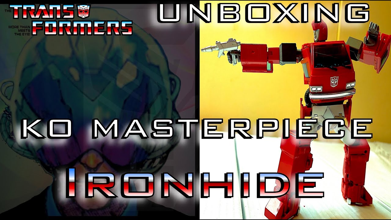TRANSFORMERS - [ IRONHIDE - KO MASTERPIECE - MP-27 ] - Unboxing ...
