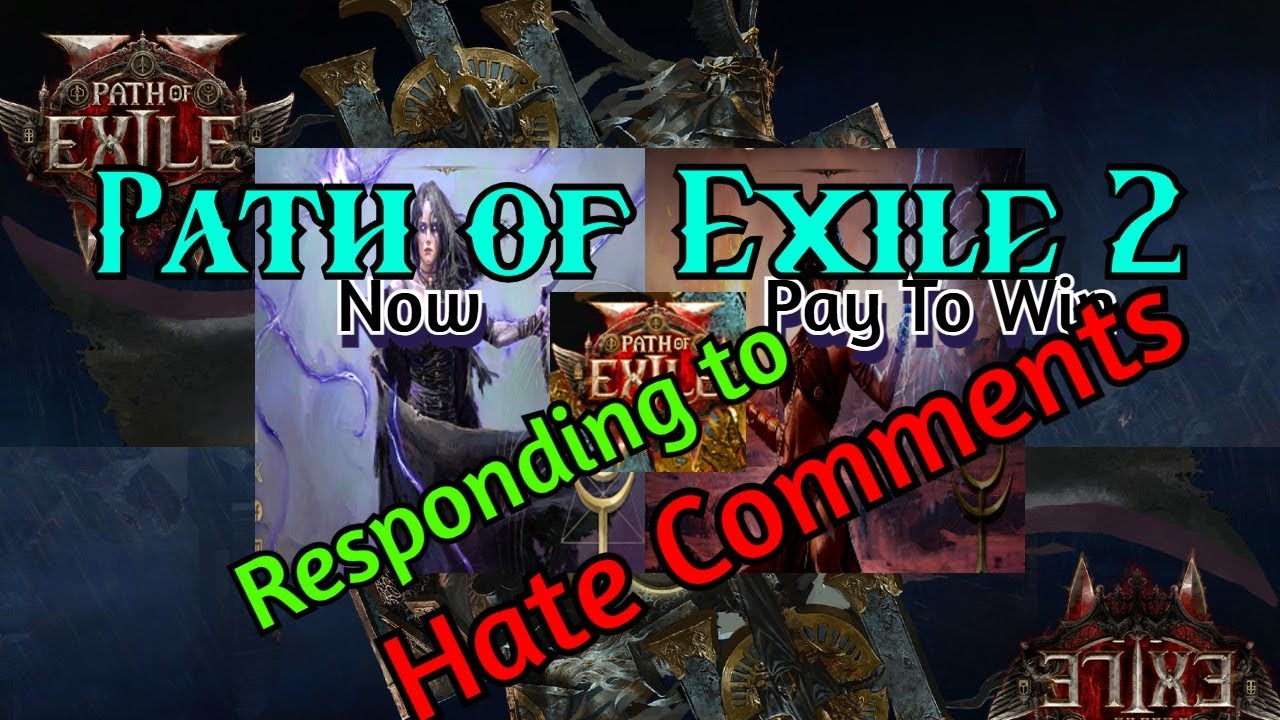 POE is P2W Responding to Hate Comments #poe #poe2 #arpg #p2w #f2p #hate ...