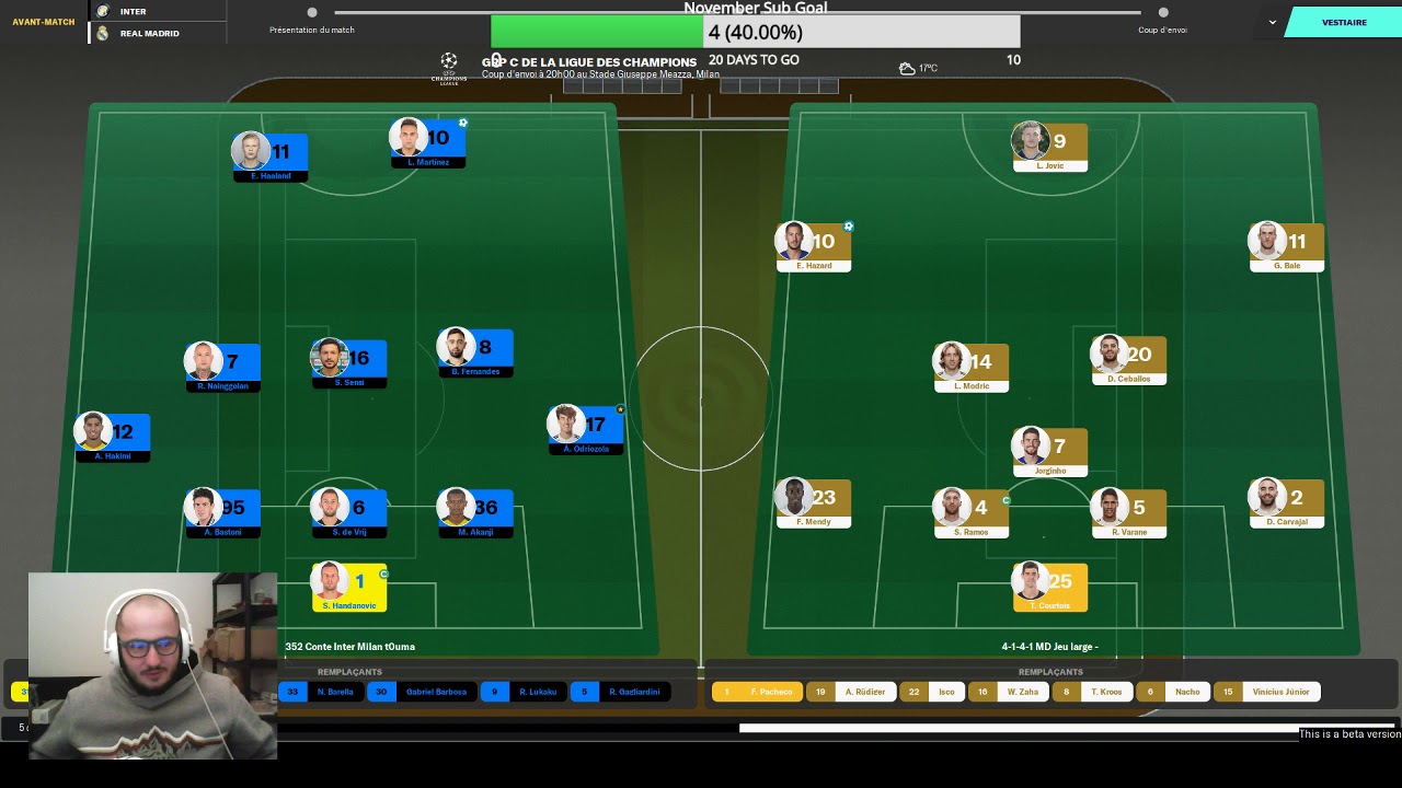 Beta FM20 - Inter Milan 352 Conte Episode 8 - YouTube