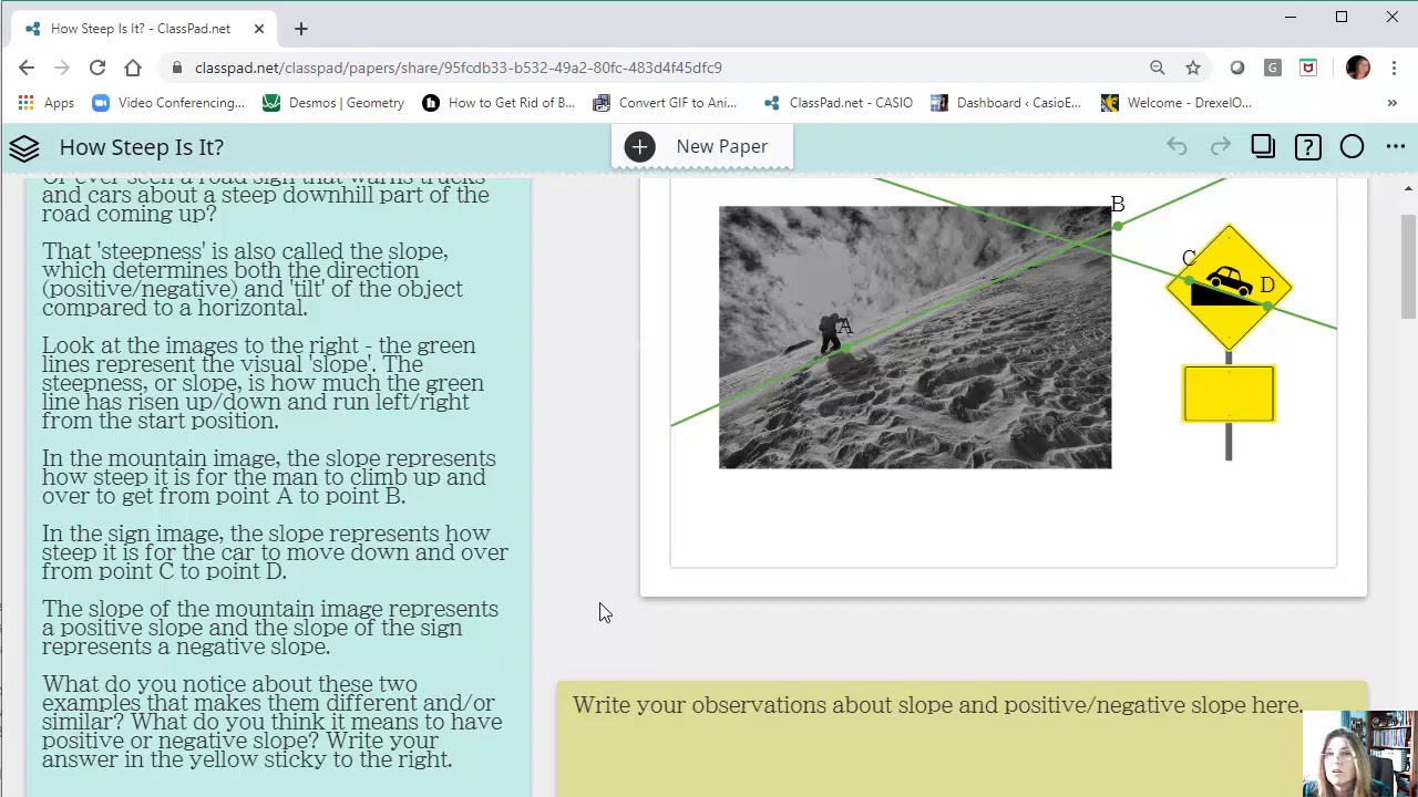 How Steep Is It? Linear Slope Explorations (Mini-Math Lesson) - YouTube