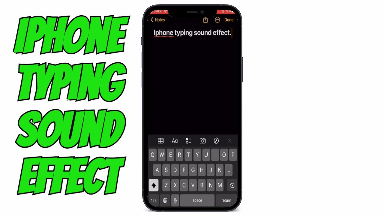 Iphone Typing Sound Effect (No Copyright Sound Effect) Free To Use ...
