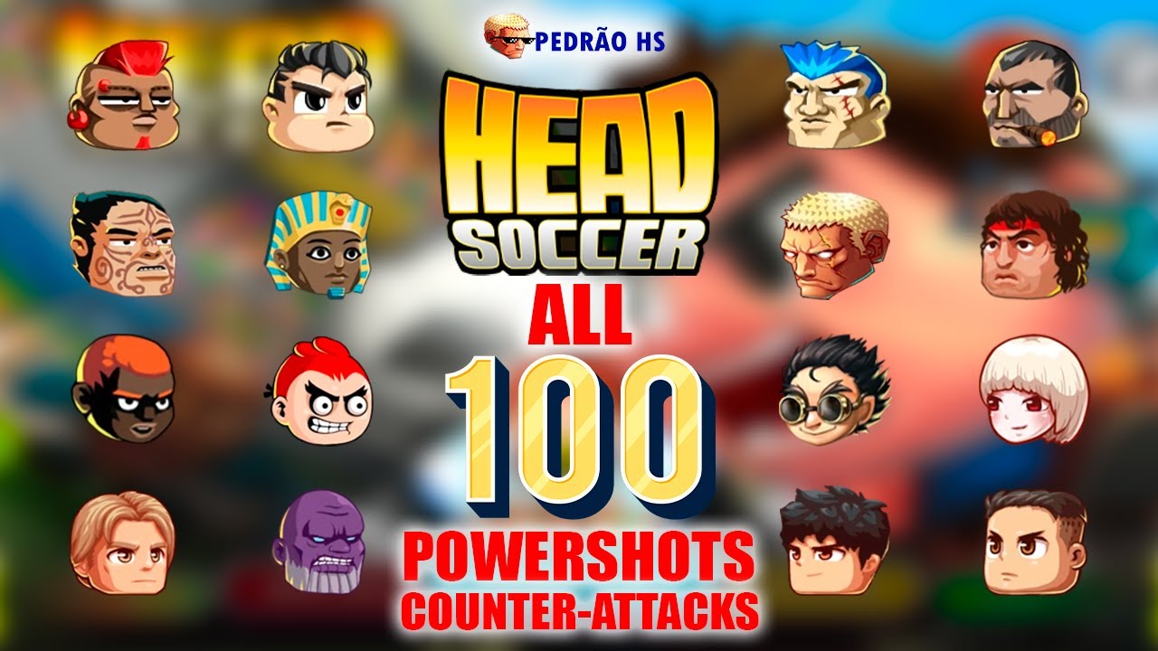Head Soccer | All Powershots/Counter Attacks (2025) - YouTube