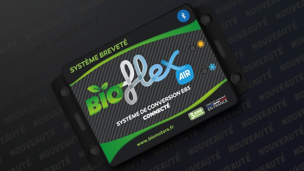 BioFlex Air : La Révolution Bioéthanol par Biomotors - YouTube