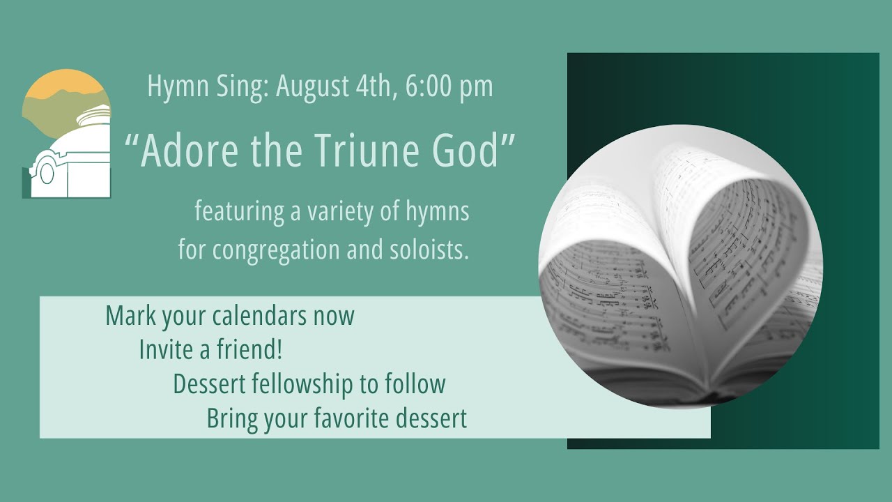 "Adore the Triune God" - Hymn Sing - YouTube