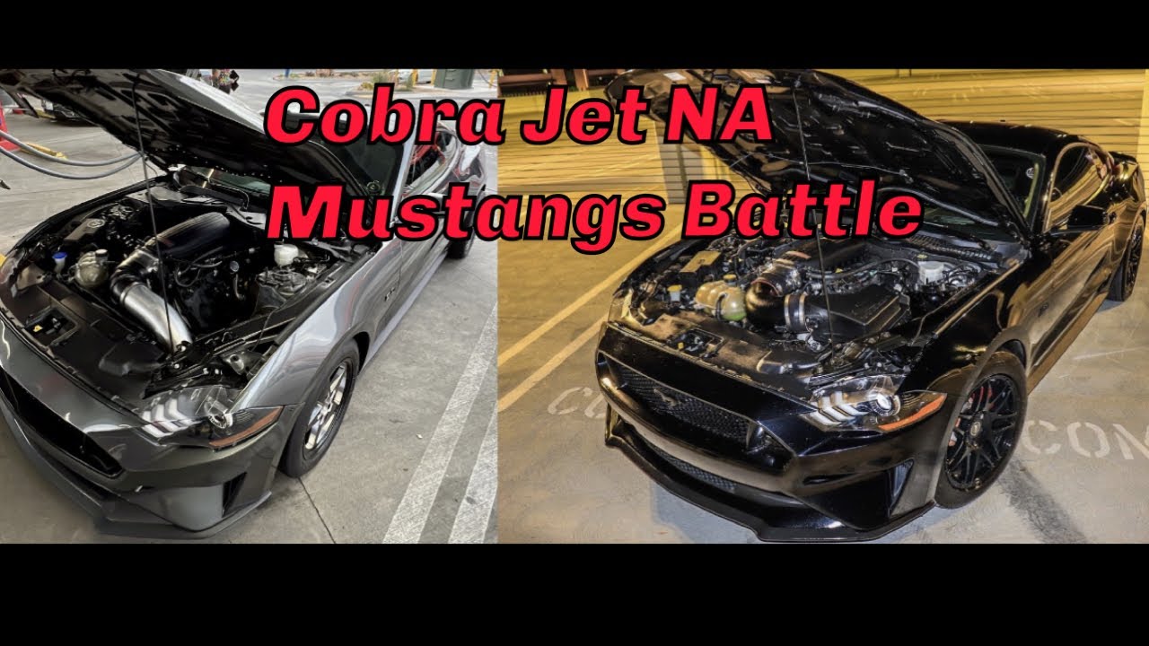 cobra-jet-cams-10-speed-vs-cobra-jet-cams-10-speed-mustang-youtube