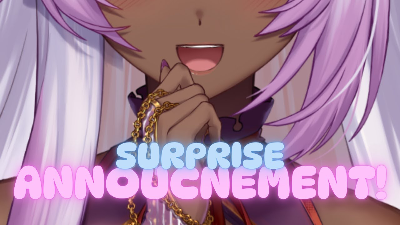 【SPECIAL ANNOUNCEMENT】SURPRISE TIME!!【Fallen Angel VTuber】 - YouTube