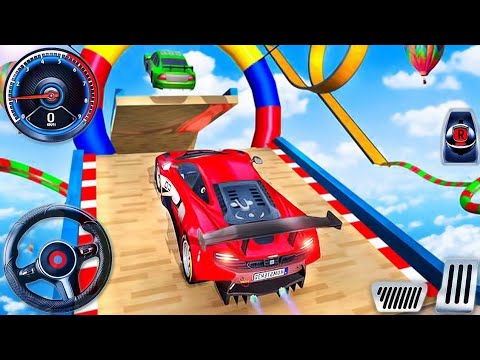 Crazy GT Stunts Car Races 3D - Impossible Mega Tracks Car Racing ...