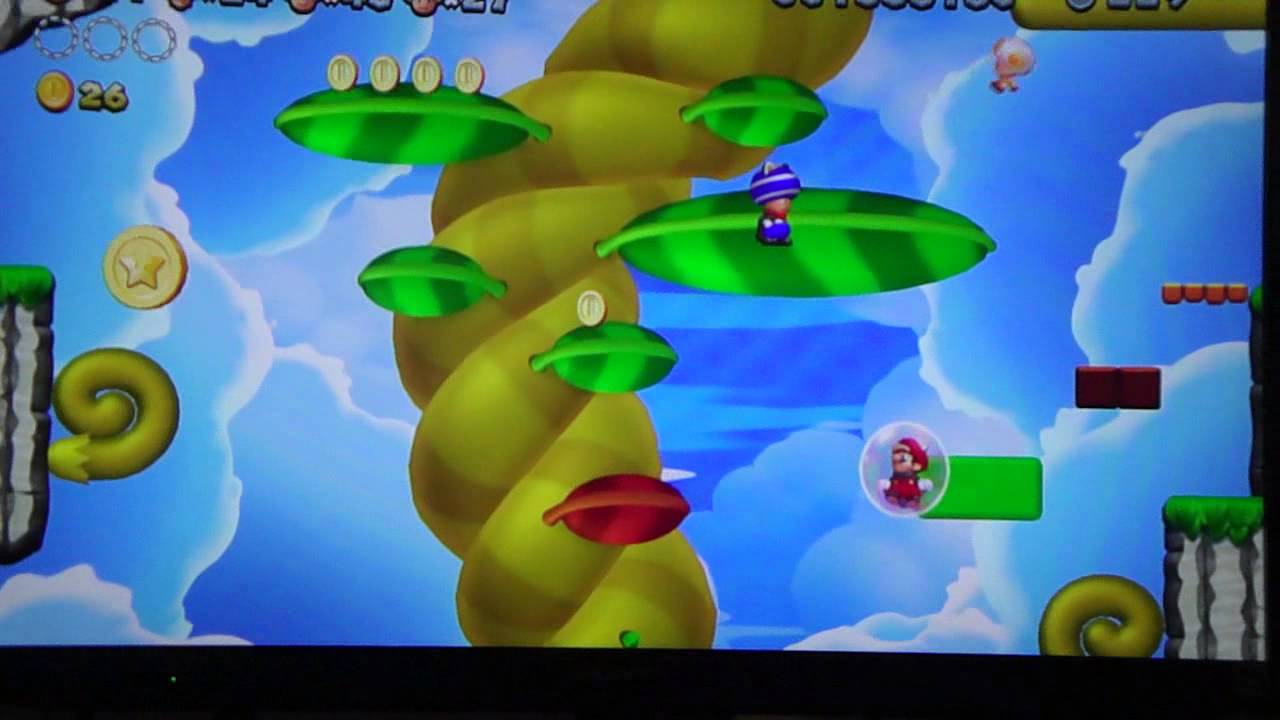 New Super Mario Bros. U Multiplayer (Part 20): Leaf Leap on Steroids ...