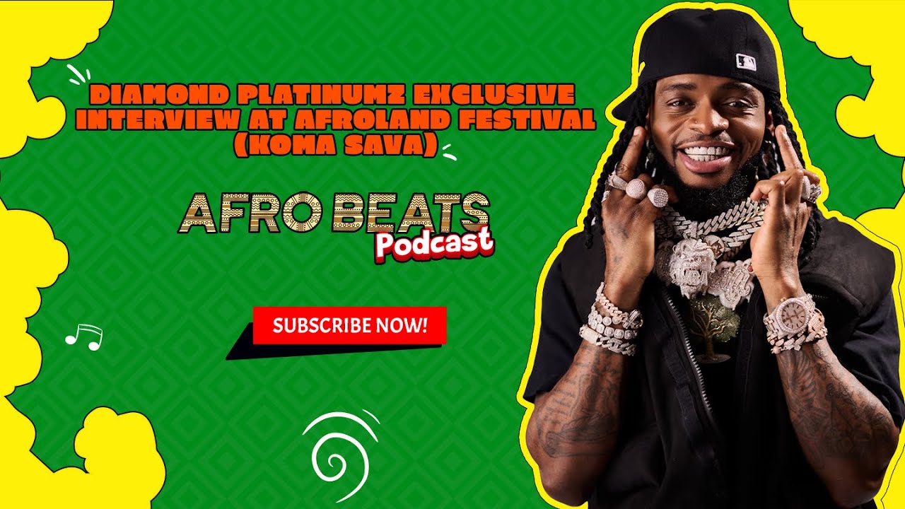 Diamond Platinumz Exclusive Interview At Afroland Festival (koma Sava ...