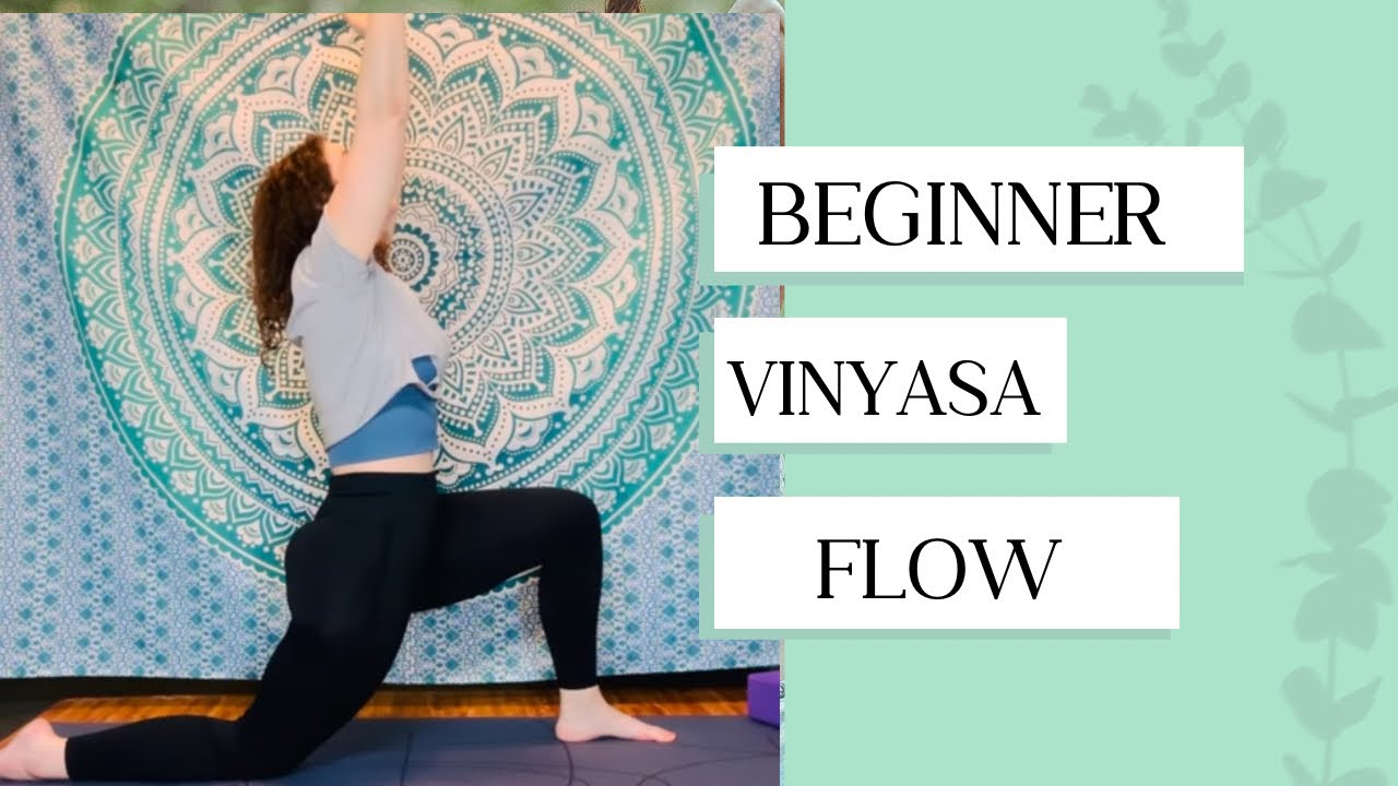 Thank You! Relaxing Beginner Vinyasa Flow - YouTube