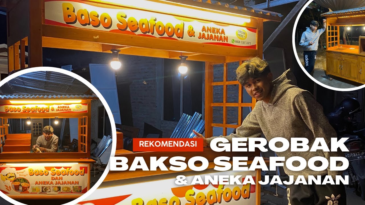 Gerobak Booth Model Jepang - Gerobak Usaha Milenial - YouTube
