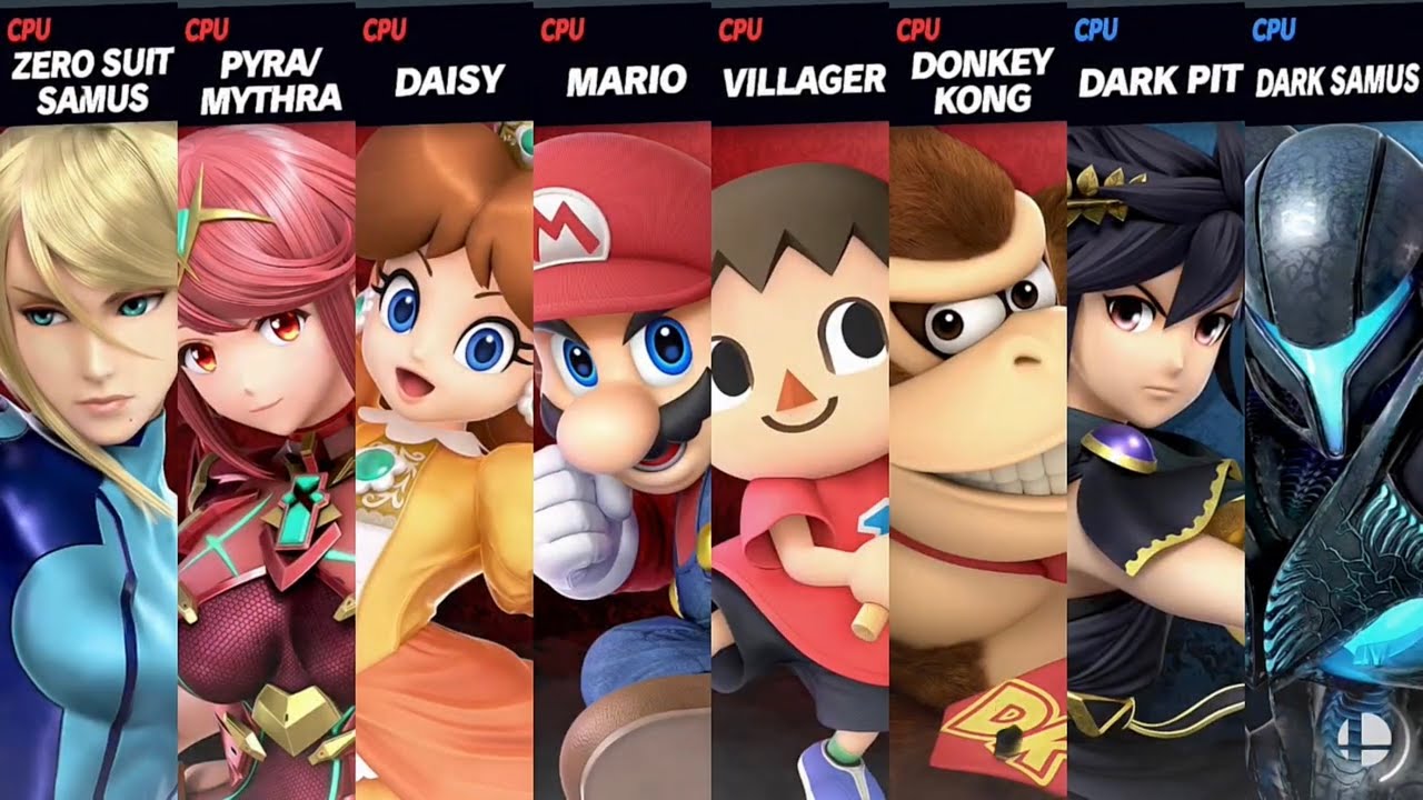 Super Smash Bros. Ultimate - 6 vs 2 - YouTube