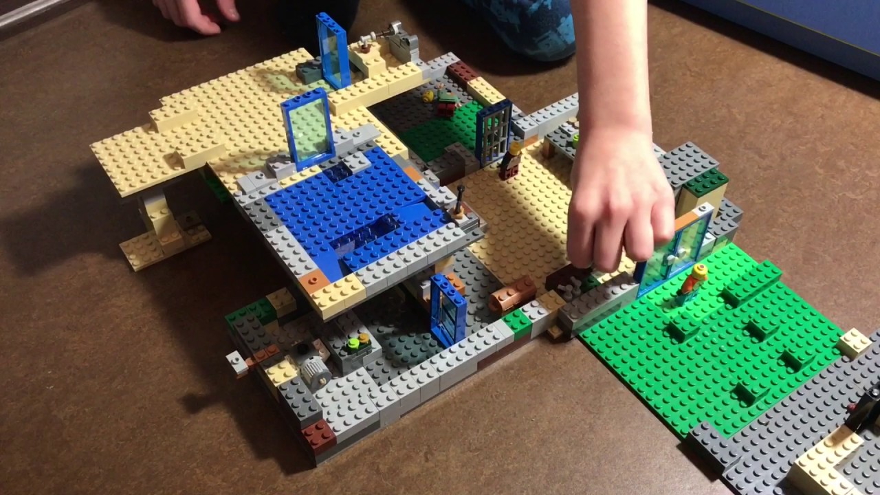 ДОМ из HELLO NEIGHBOR 2 из LEGO - YouTube