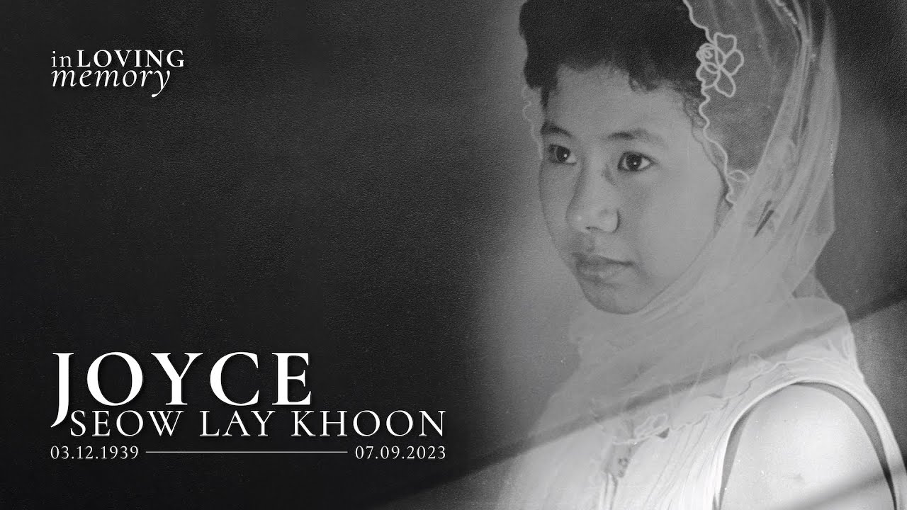 Funeral Mass - Remembering Joyce Seow Lay Khoon - 12 Sep 2023 - YouTube