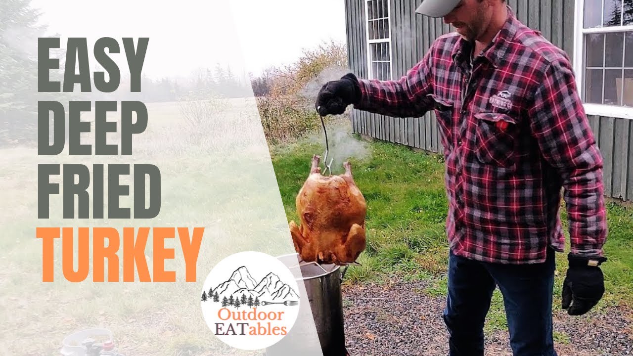 20 lb. Deep Fried Turkey - Outdoor Adventure Cooking - YouTube