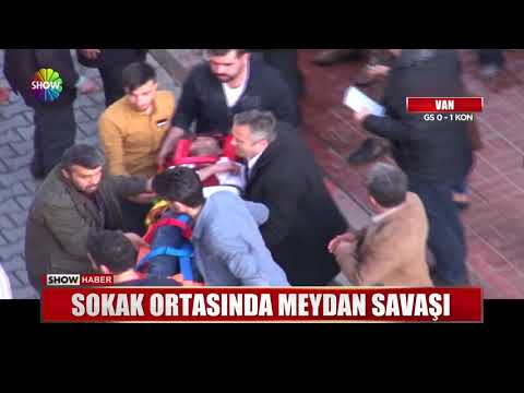 Sokak ortasında meydan savaşı