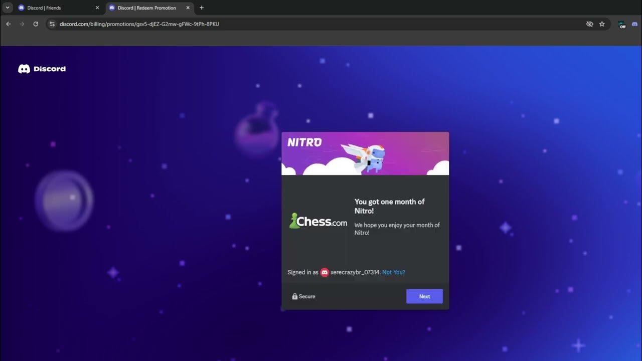 DISCORD NITRO GERADOR [FUNCIONANDO] [NITRO FREE NA DESCRICAO] - YouTube