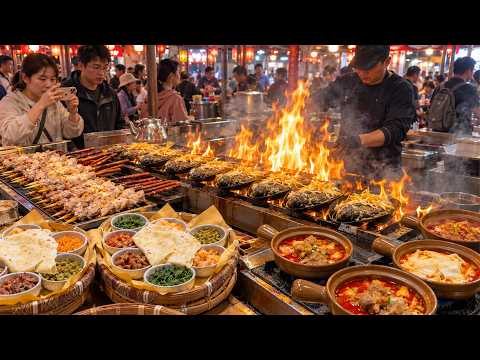 Street Food in China’s Desert Oasis | Inside Dunhuang Night Market